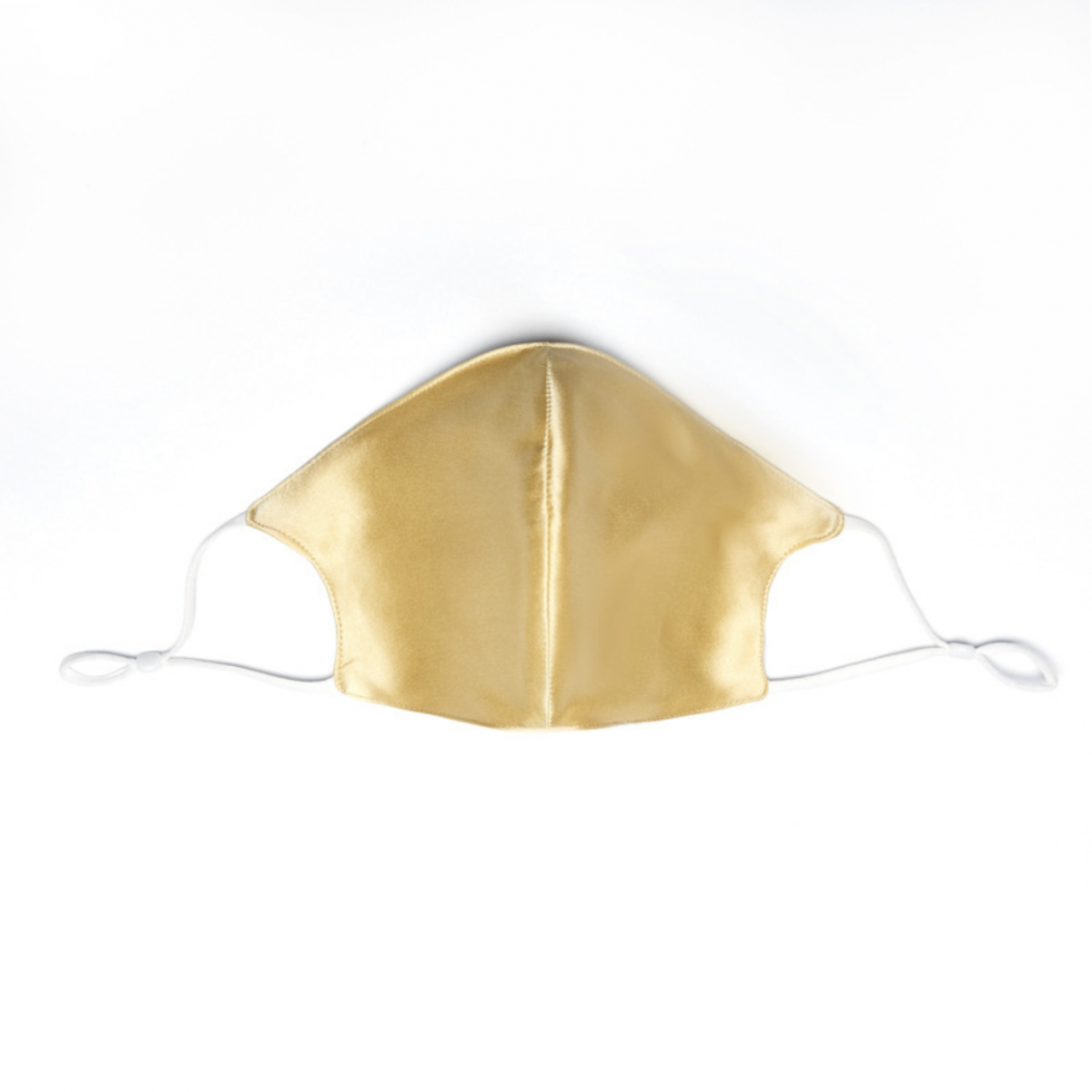 2 Layer Luxe Mulberry Silk Face Mask - Ash | June Silk